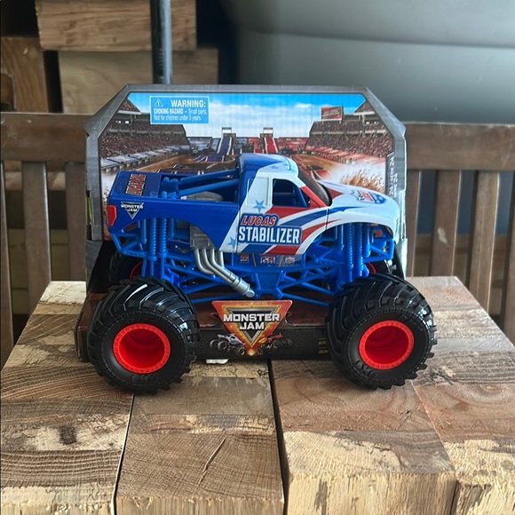 Monster Jam | Toys | Monster Jam Pick Up Truck Rare Lucas Stabilizer ...